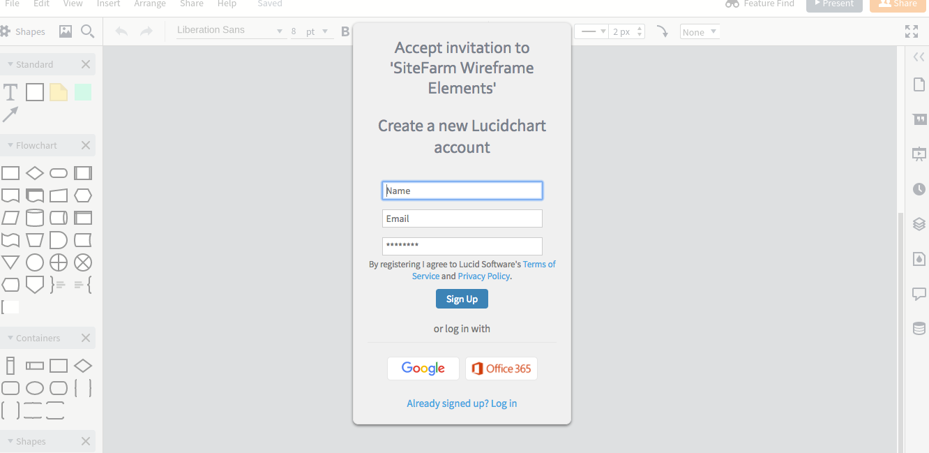 SiteFarm - Wireframe Your Next SiteFarm Project with LucidChart